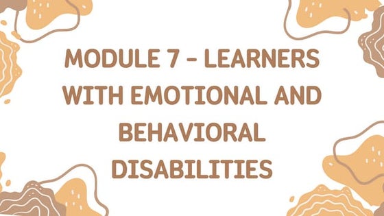 Types of Behavioural Problems Symptoms, Causes and.pptx