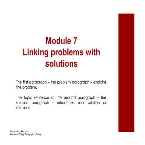 English 2 - Module 7 lesson 3 | PDF