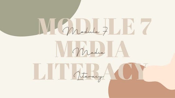 Media literacy | PPT