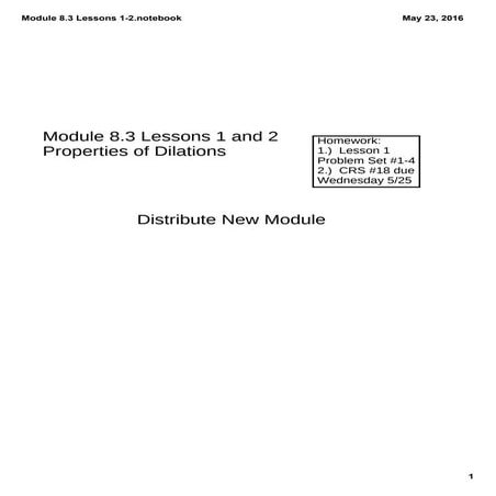 Module 8.3 lessons 1 2 | PDF | Science