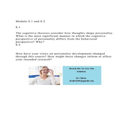 Module 8.1 and 8.28.1The cognitive theories consider how.docx