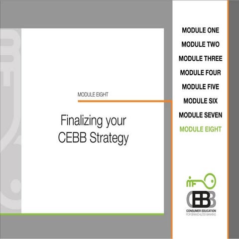 Module 8 finalizing your cebb strategy | PPT | Free Download