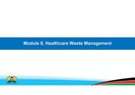 Pharmaceutical waste management | PPT