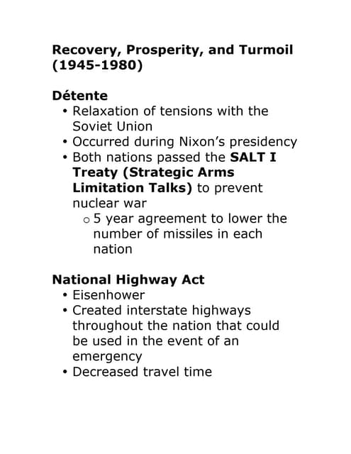 The us in the 1970s | PPT