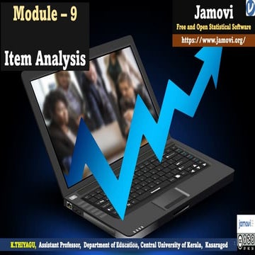 Jamovi for statistical data analysis | PDF