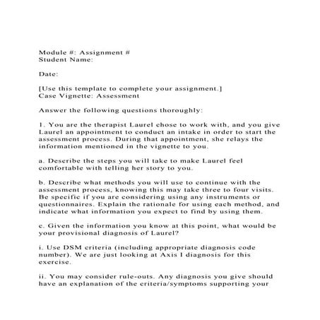 Module # Assignment #Student NameDate[Use this temp.docx