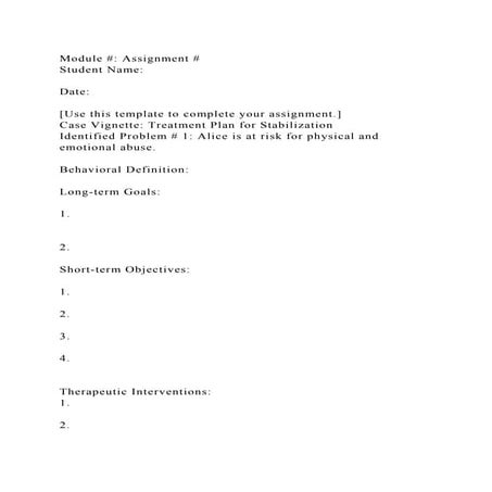 Module # Assignment #Student NameDate[Use this template.docx