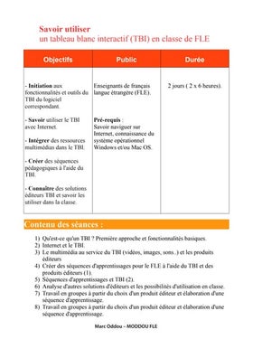 Les tbi et les tablettes en classe de langue. | PPT
