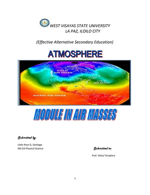 Airmass | PPT | Weather | Science