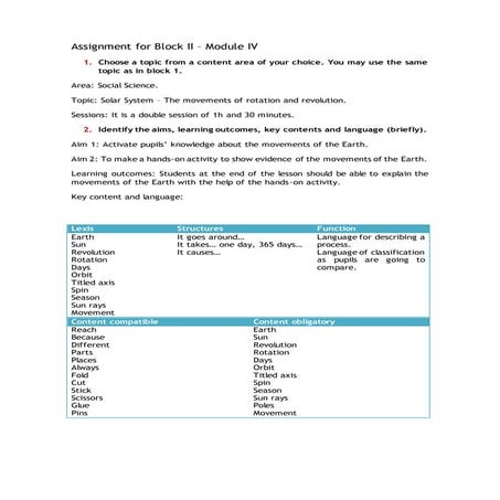 Module iv block 2 | DOCX