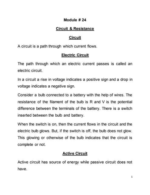 Series & Parallel | PPTX