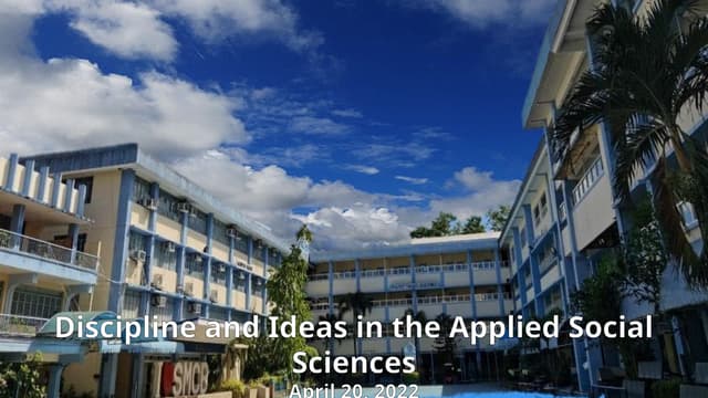 Lesson 17 The Disciplines of Applied Social Sciences.pptx