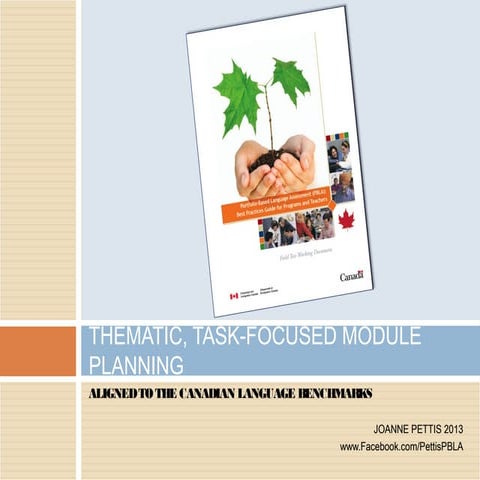 Module Planning in Adult ESL | PPT