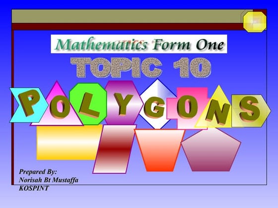 Polygons.pptx GRADE 5 MATHEMATICS - 3RD QUARTER | PPT