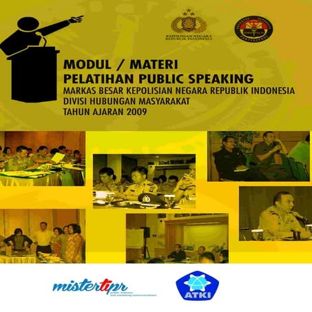 Module Public Speaking Mabes Polri 09 | PDF