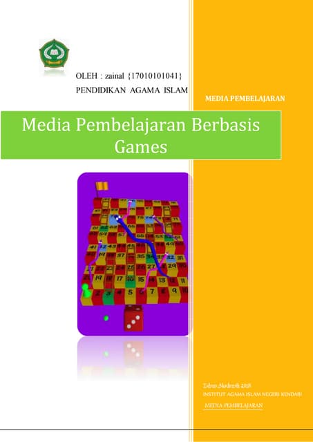 Modul Media Pembelajaran Berbasis Permainan (Games) Tadris IPA | PDF