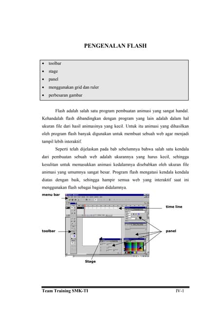 Belajar macromedia flash 8 bagi pemula | PDF