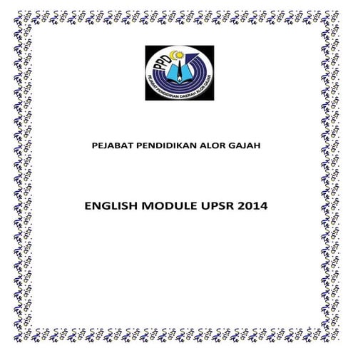 Modul gerak gempur BI UPSR | PDF