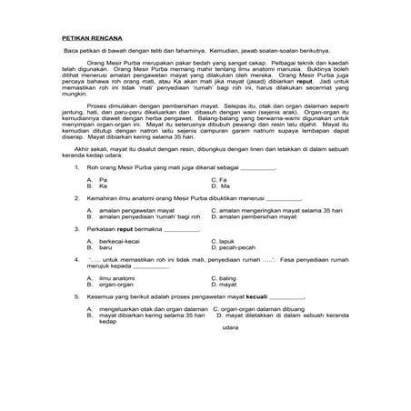Modul gerak gempur pemahaman | PDF