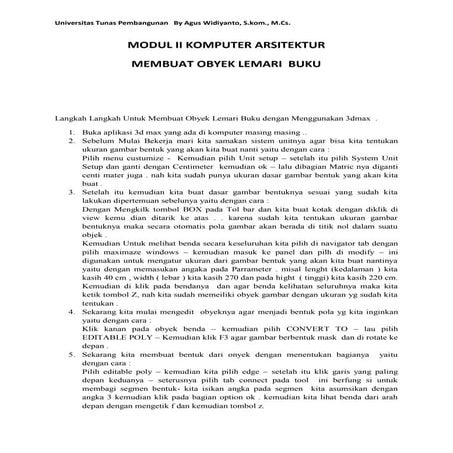 Modul ii komputer arsitektur | PDF