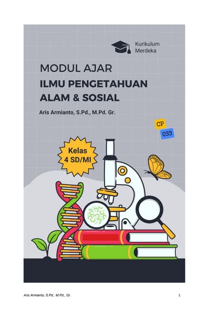 MODUL PEMBELAJARAN DEEP LEARNING IPAS KELAS 4 REVISI CP 032 KURIKULUM MERDEKA SEMESTER 1 DAN 2.pdf