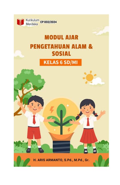 MODUL AJAR IPAS KELAS 6 KURIKULUM MERDEKA | PDF
