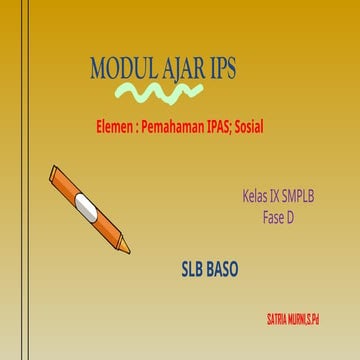 MODUL IPS OK kelas IX SMPLB fase D .pptx