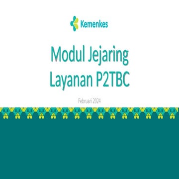 Bbbbbbbbbbbbb Jejaring Layanan P2TBC.pptx