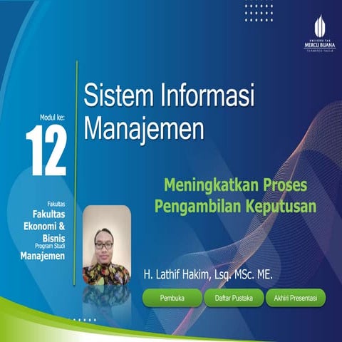 Modul ke 12 | PPT
