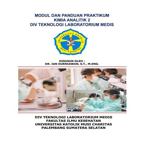 Modul kimia analitik ii 2020 | PDF
