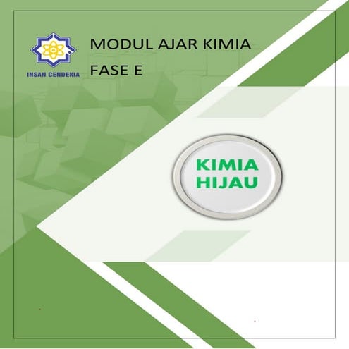 modul kimia untuk kls X fase E kurikulum merdeka | PDF