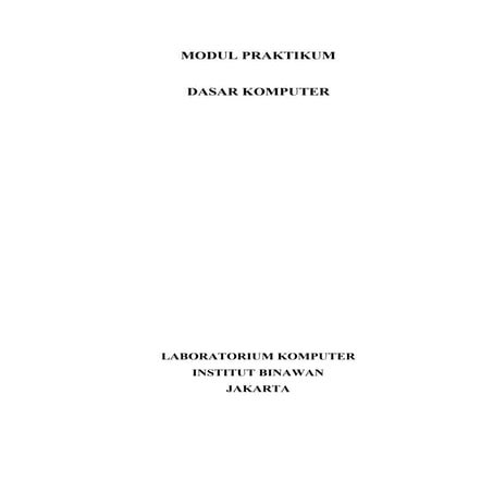 Modul komputer | PDF