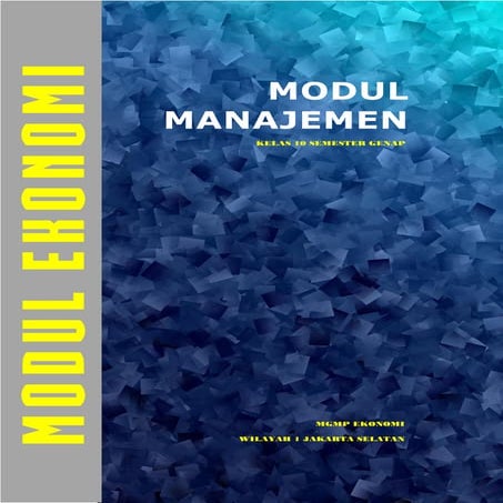 Modul manajemen | PDF