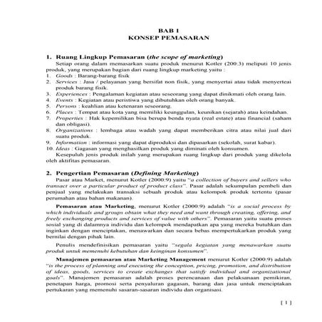 Modul manajemen pemasaran | DOC