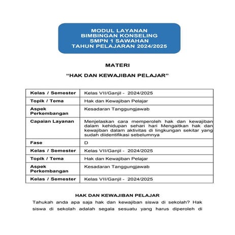 MODUL MATERI 5 SMP IPA kabupaten nganjuk | PDF