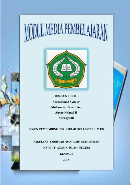 Tugas modul media pembelajaran | PDF