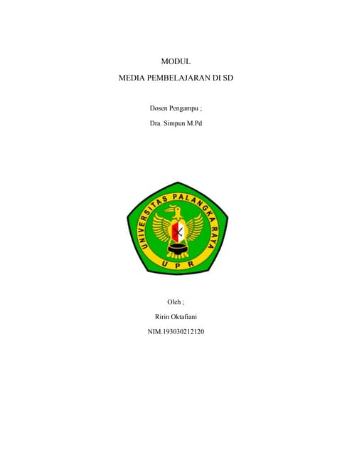 Modul media pembelajaran | PDF