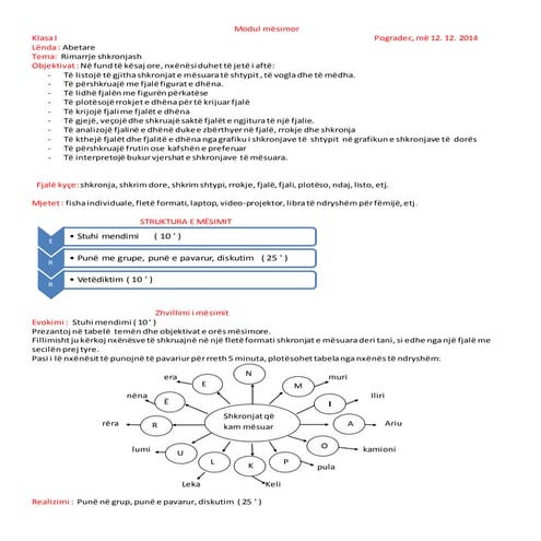 Modele testesh per kl i | PDF