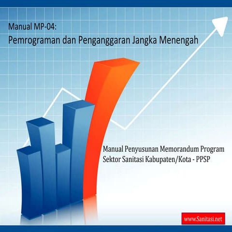 Modul MP-04 Pemrograman dan Penganggaran Sanitasi Jangka Menengah | PPT
