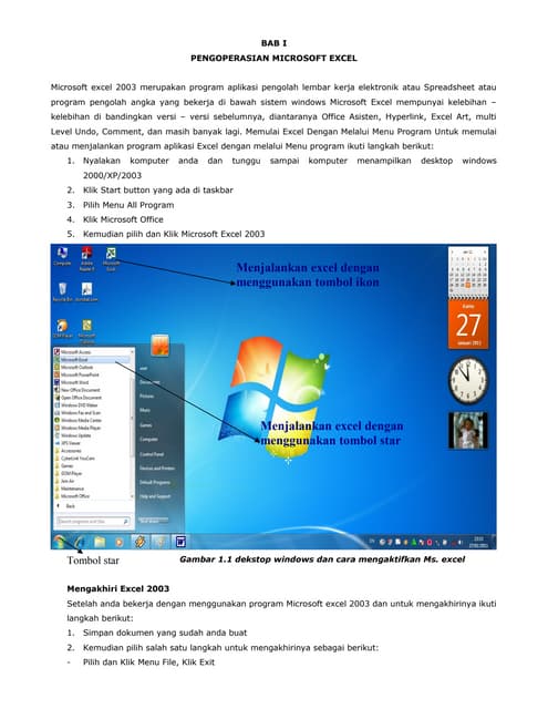 Materi Microsoft Excel Ppt