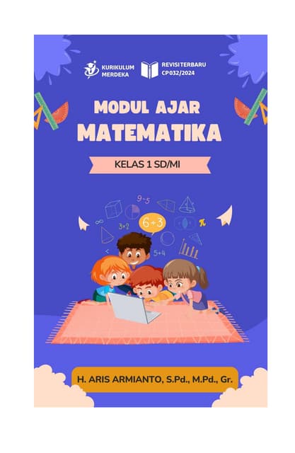 MODUL AJAR MATEMATIKA KELAS 1 KURIKULUM MERDEKA.pdf