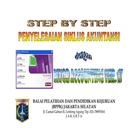 Modul myob step-by-step | PDF