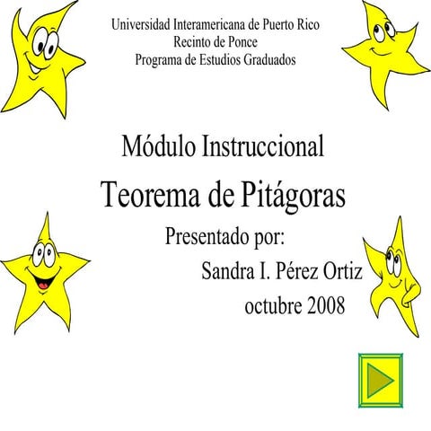 Modulo Teorema De Pitagorasmodificado | PPT