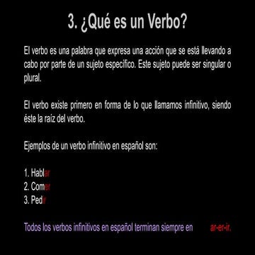 Verbos Terminados En Ar Er Ir Ejemplos Coleccin De Ejemplo Manual De