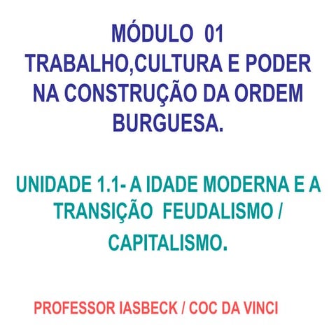 Idade Moderna........................ppt