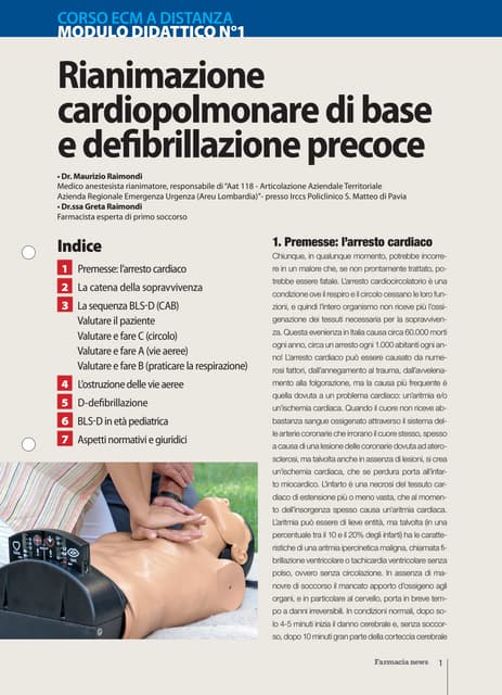 Introduzione al primo soccorso | PDF | First Aid | Injuries