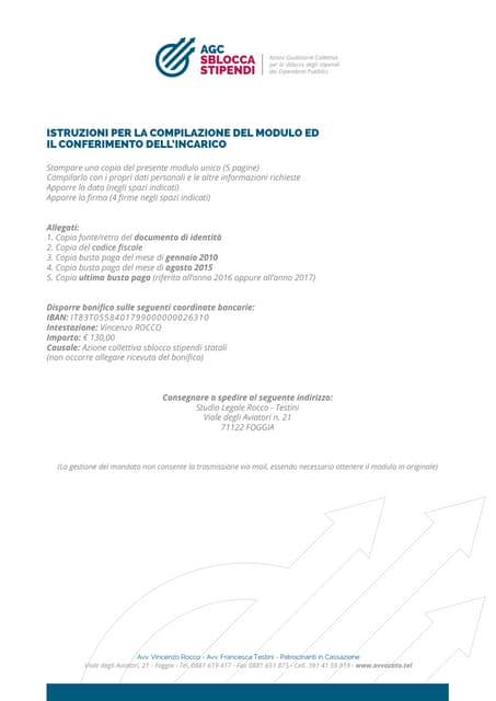 Modulo ricorso multe_generico | PDF