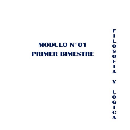 Modulo de filosofia y logica | DOCX