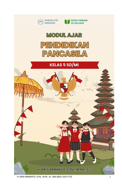 MODUL AJAR PENDIDIKAN PANCASILA KELAS 2 KURIKULUM MERDEKA.pdf