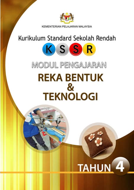 REKA BENTUK DAN TEKNOLOGI (RBT) TAHUN 4. | PPTX